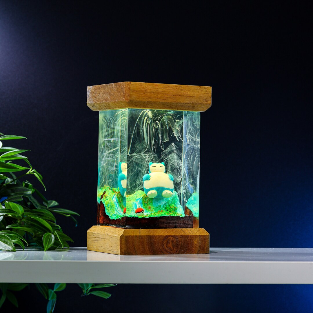 Syl.veo.n PO.KE.MON Night Light, Custom Pok.emo.n Epoxy Lamp, Gaming ...