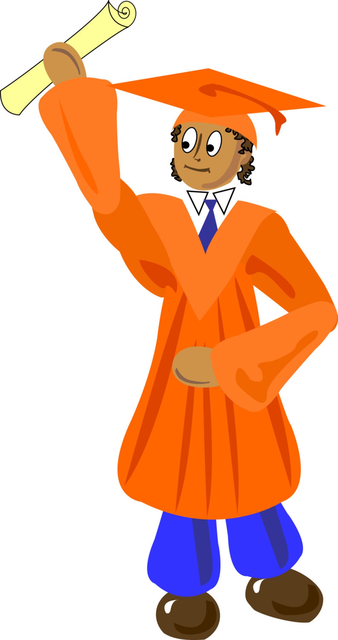 Graduation Clipart ~ Graduation Clip Art With Multi-racial Children ...