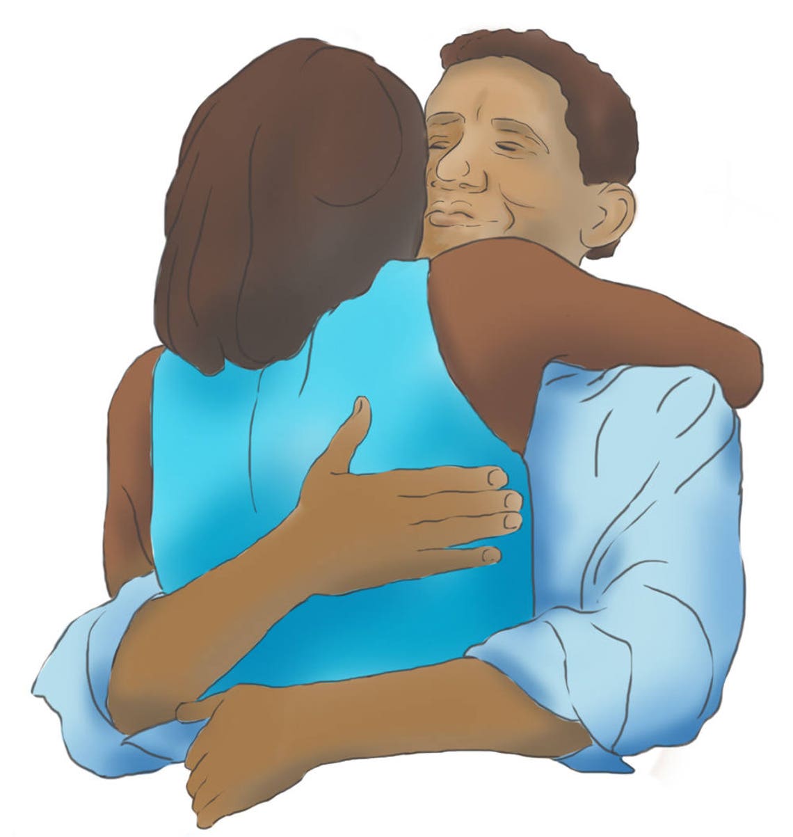 People Hugging clipart Hugs collage sheet Men women | Etsy