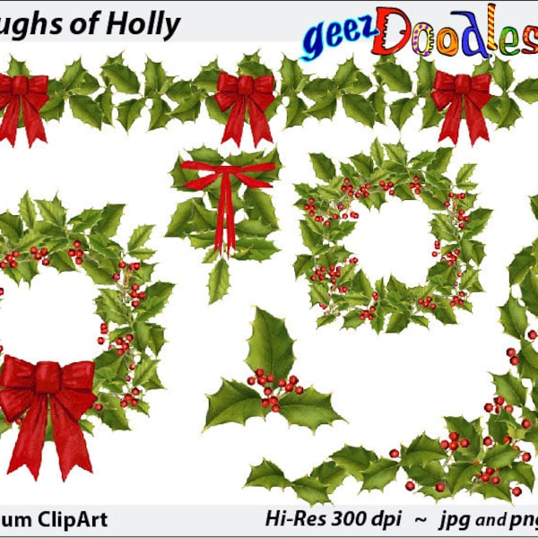 Christmas Clip Art - Etsy