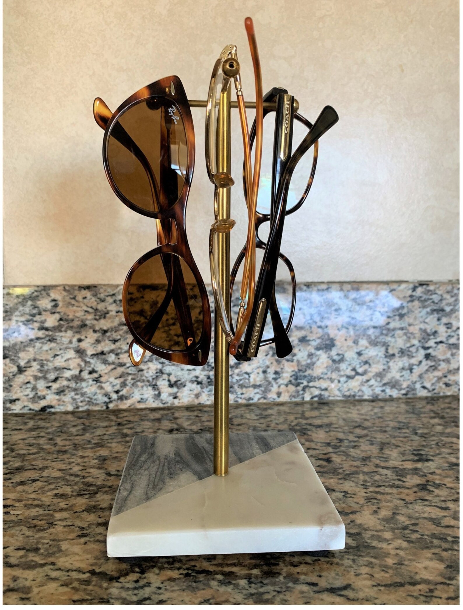 Desk Eyeglass Holder Stand Sunglasses Organizer Reading Etsy Nederland