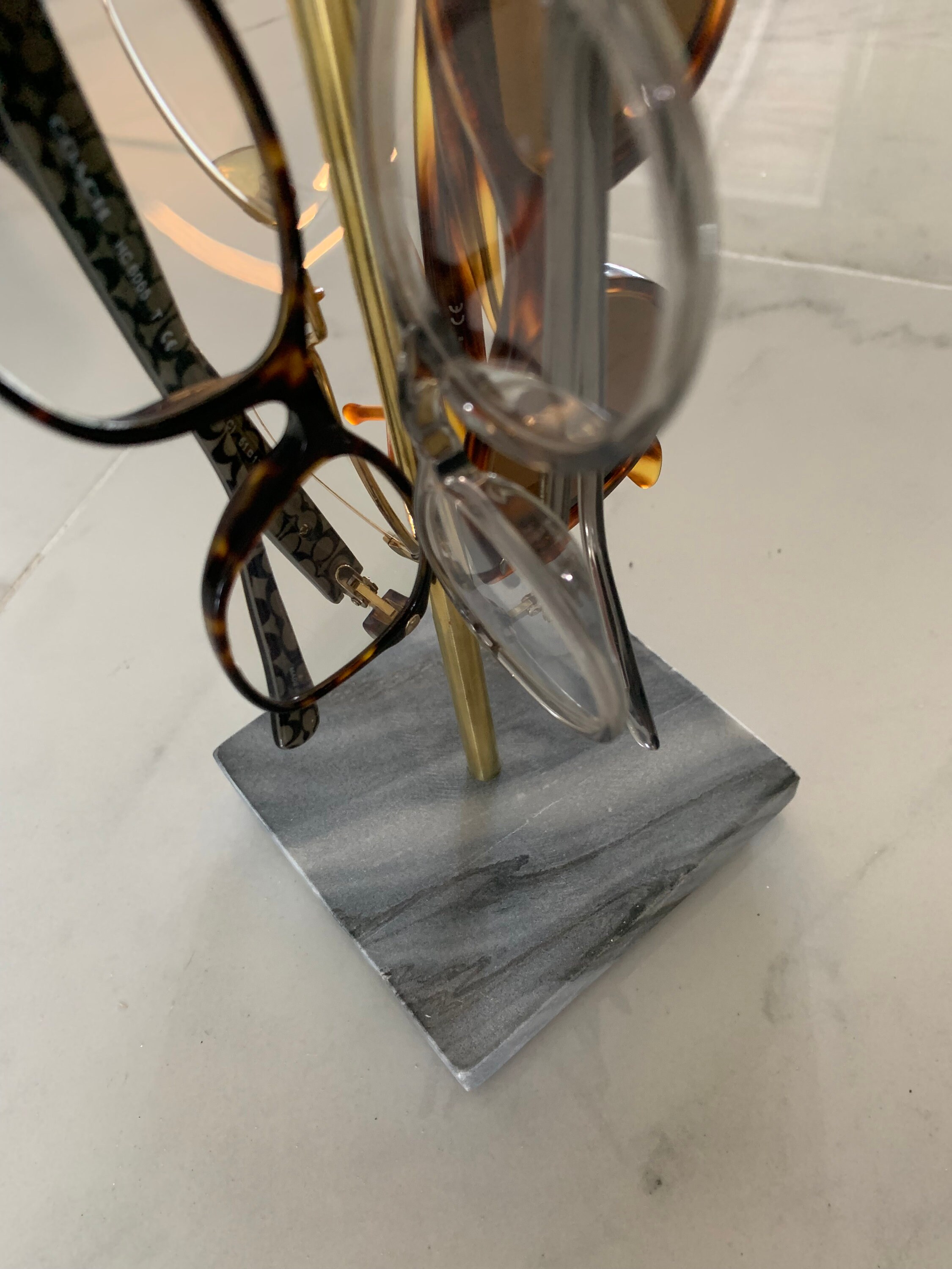 Desk Eyeglass Holder Stand Sunglasses Organizer Reading Etsy Nederland
