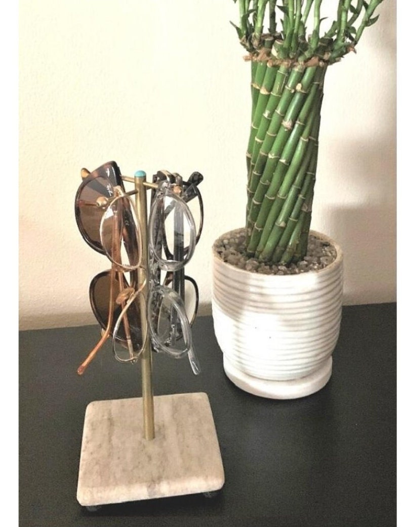 Desk Eyeglass Holder Stand Sunglasses Organizer Reading Etsy Nederland