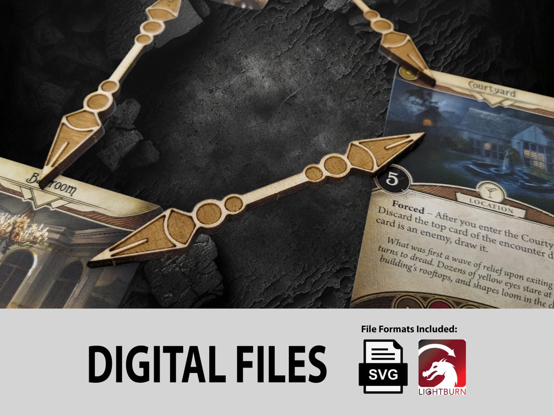 Arkham Horror LCG Path Arrows - DIGITAL Laser Cut Files - Etsy