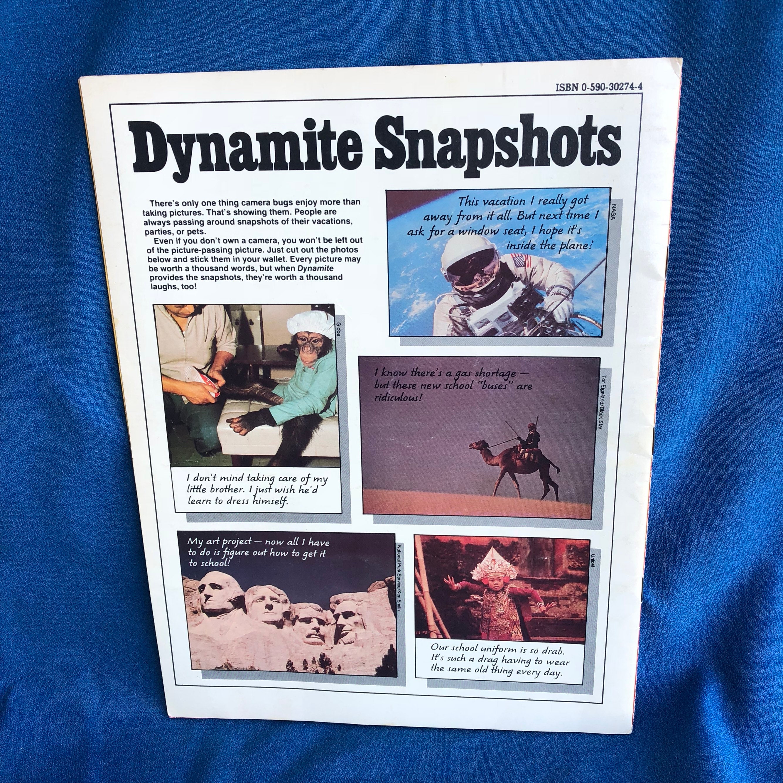 Dynamite Magazine 1979 With Gary Coleman, Star Wars, and More Retro ...