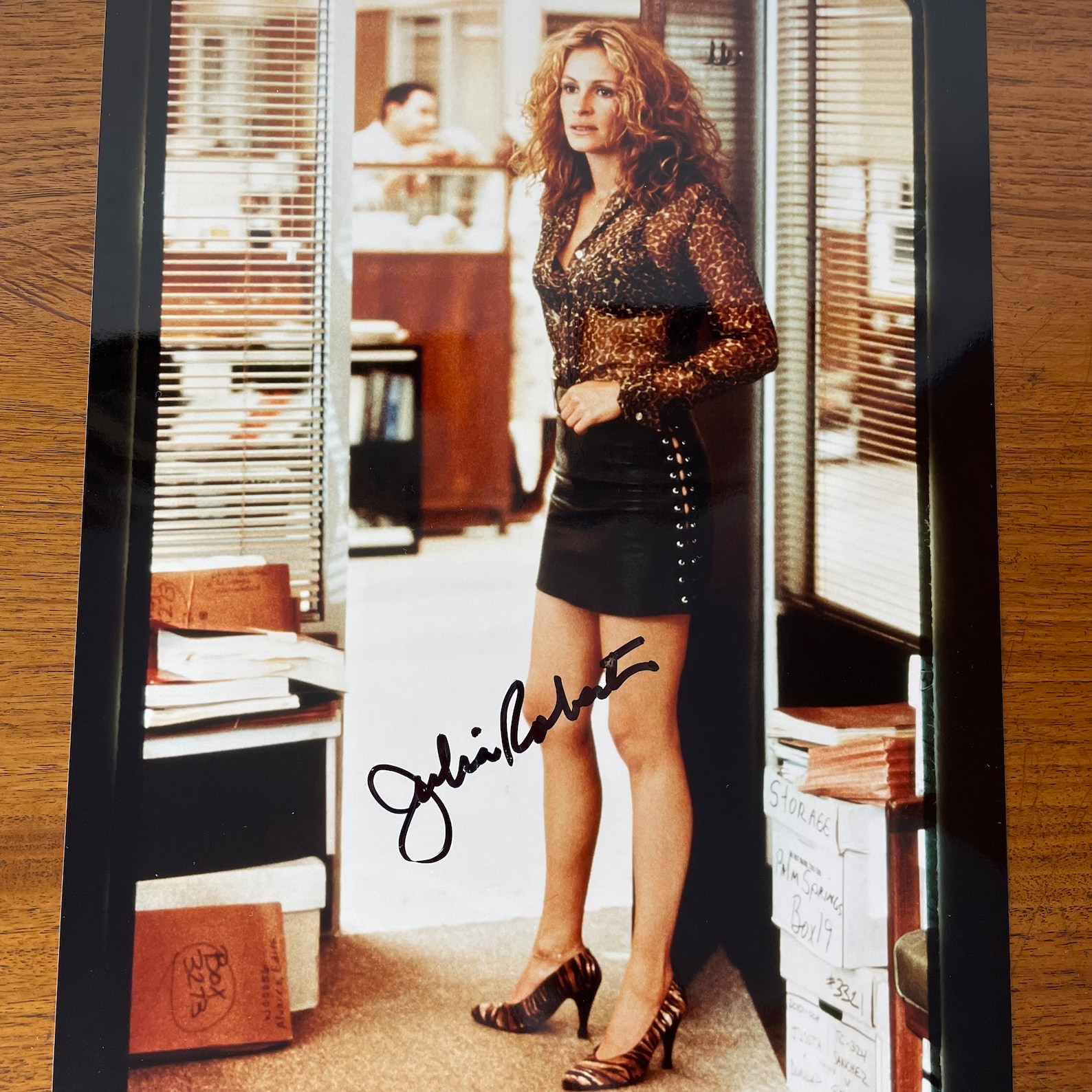 Vintage Julia Roberts as Erin Brockovich Autographed Signed Color ...