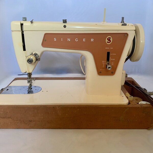 Singer Sewing Machine Storage Box - Etsy