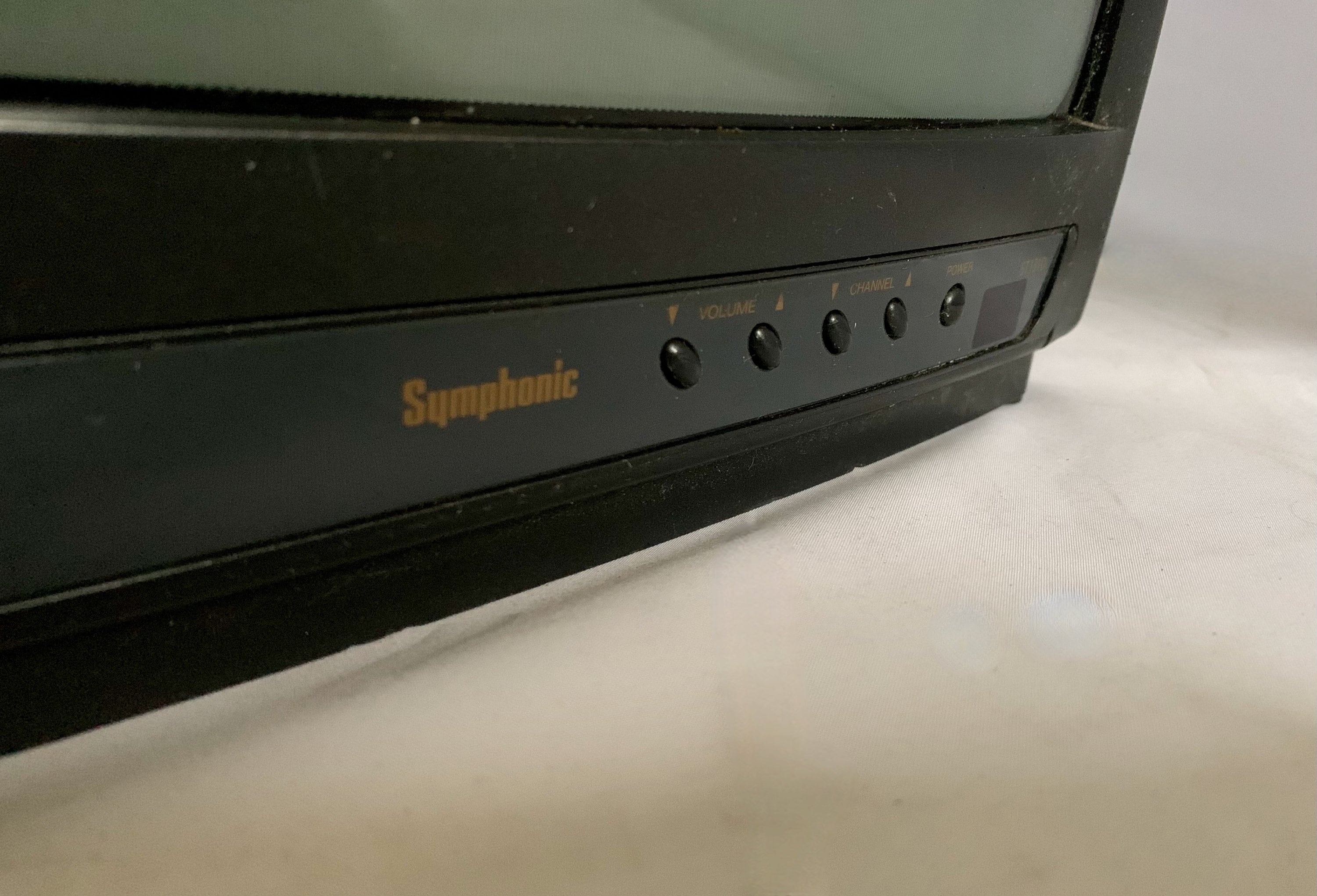 Symphonic Color TV ST131D, VCR Player, Vintage Television, 90s - Etsy