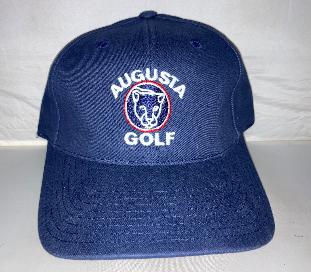 Vintage Augusta Strapback Hat Cap Golf New Deadstock Pga Tiger Woods ...