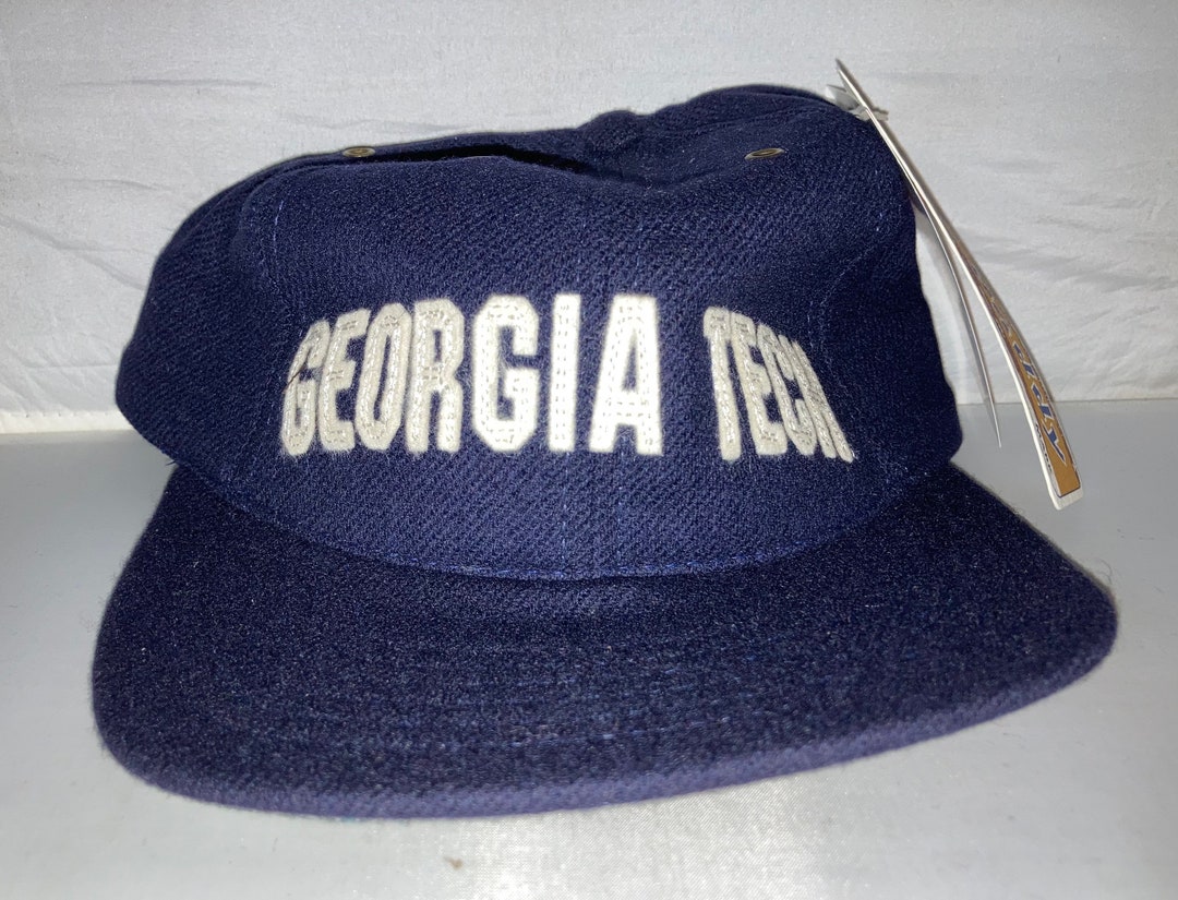 Vintage Georgia Tech Yellow Jackets Strapback Hat Cap NCAA College ...