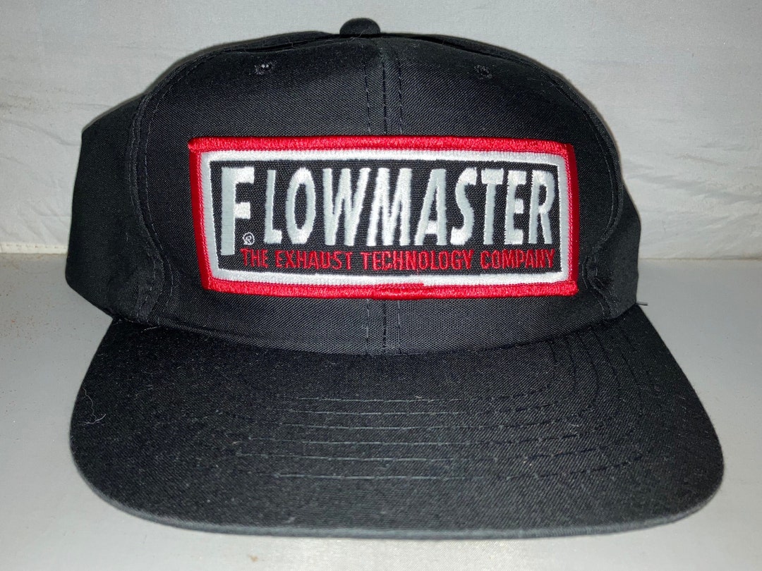 Vintage Flowmaster Exhaust System Snapback Hat Cap Hipster Rare Made in ...