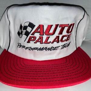 Vintage Auto Palace Performance Team Racing Snapback Hat Cap Deadstock ...