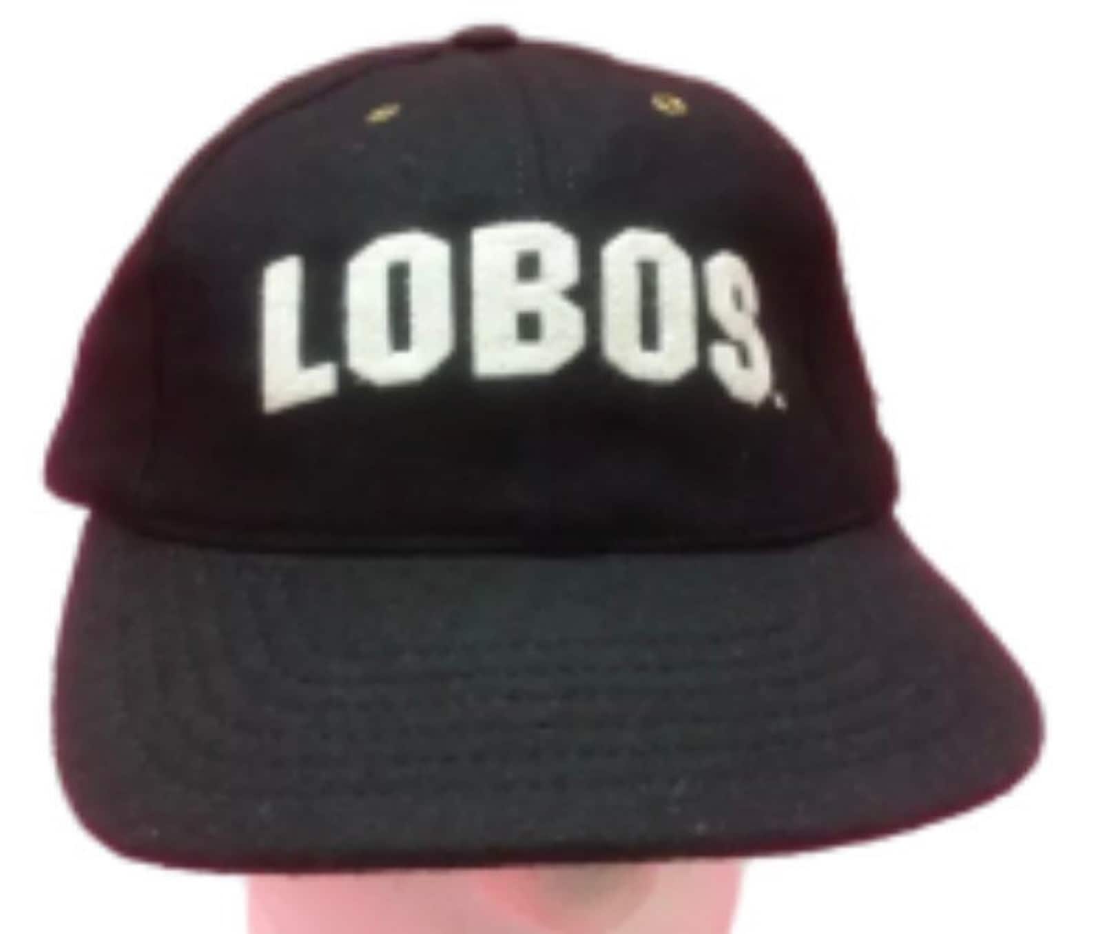 Vintage University of New Mexico Lobos Strapback hat cap NCAA | Etsy