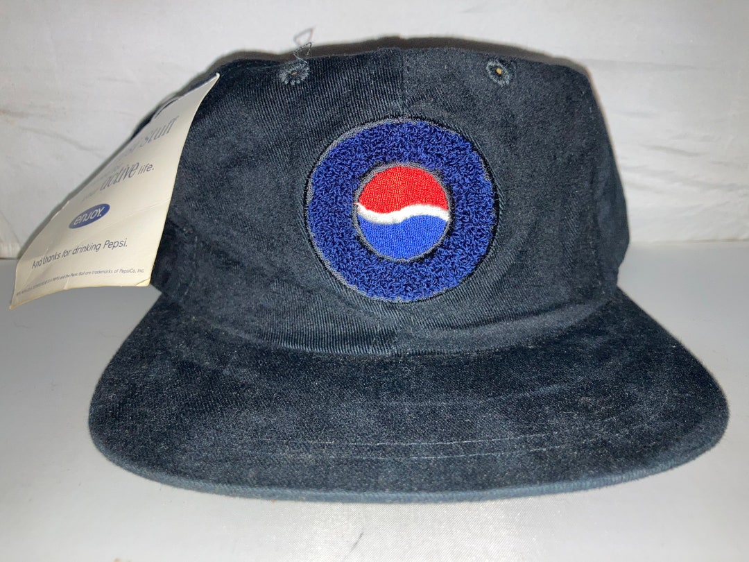 Vintage Pepsi Cola Snapback Hat Cap Rare 90s Soda Pop Rare - Etsy