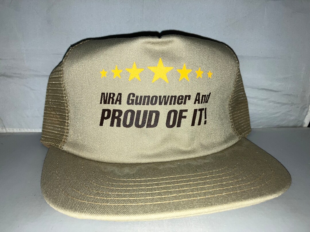 Vintage NRA Proud National Rifle Association MADE in USA Gun Hunting ...