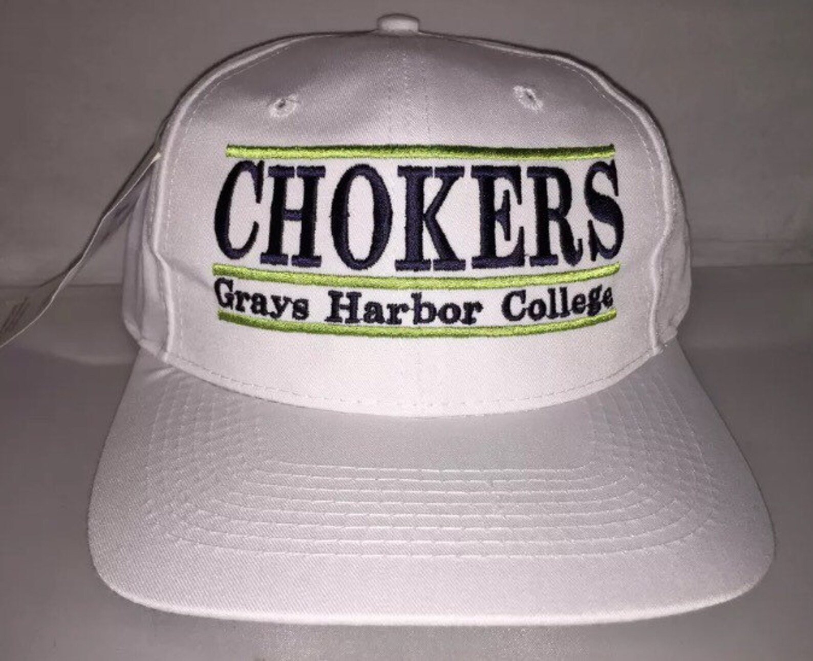 Vintage Grays Harbor College Chokers Snapback Hat Cap Rare 90s - Etsy