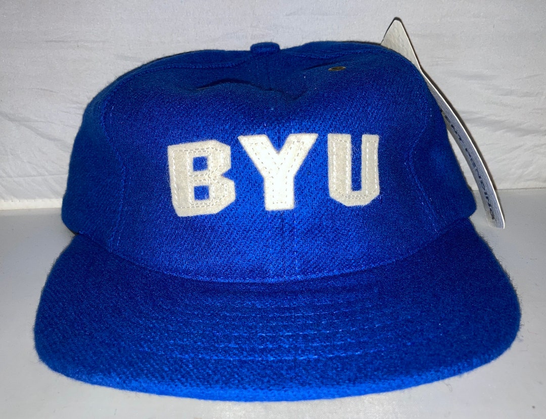 Vintage BYU Cougars Brigham Young University Strapback Hat Cap NCAA ...