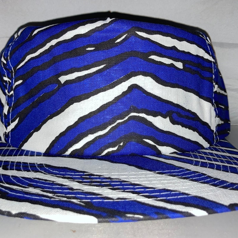 Zebra Hat - Etsy