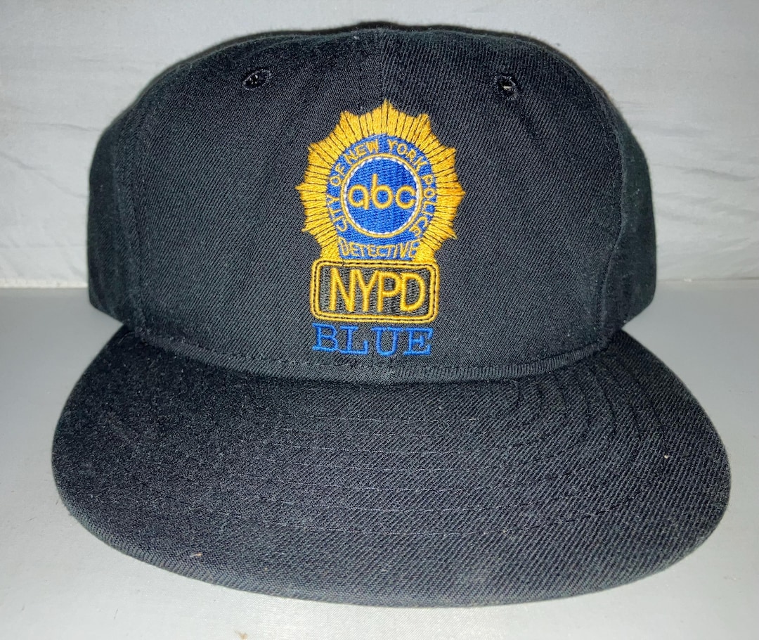 Vintage NYPD Blue Detective ABC TV Show Snapback Hat Cap Made in Usa ...