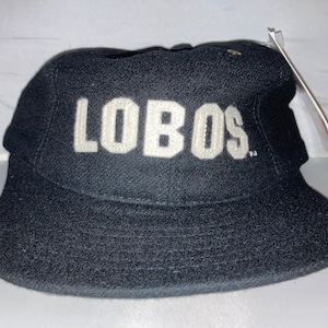 Vintage University of New Mexico Lobos Strapback Hat Cap NCAA College ...
