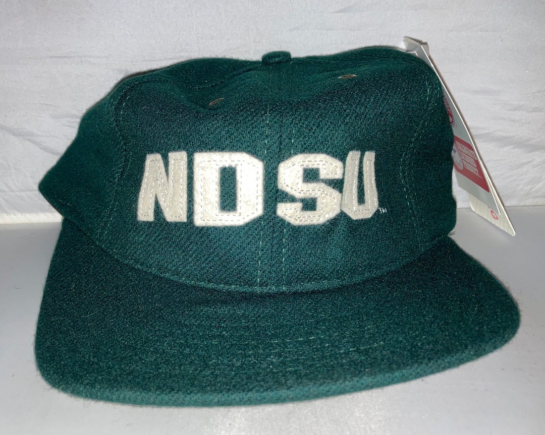 Vintage NDSU North Dakota State University Bison Strapback Hat Cap NCAA ...