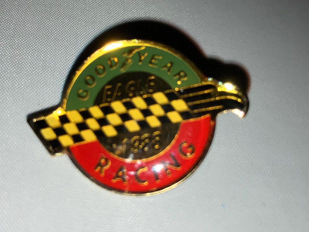 Vintage 1988 Goodyear Racing Nascar Hat Lapel Pin Hat Cap Snapback - Etsy