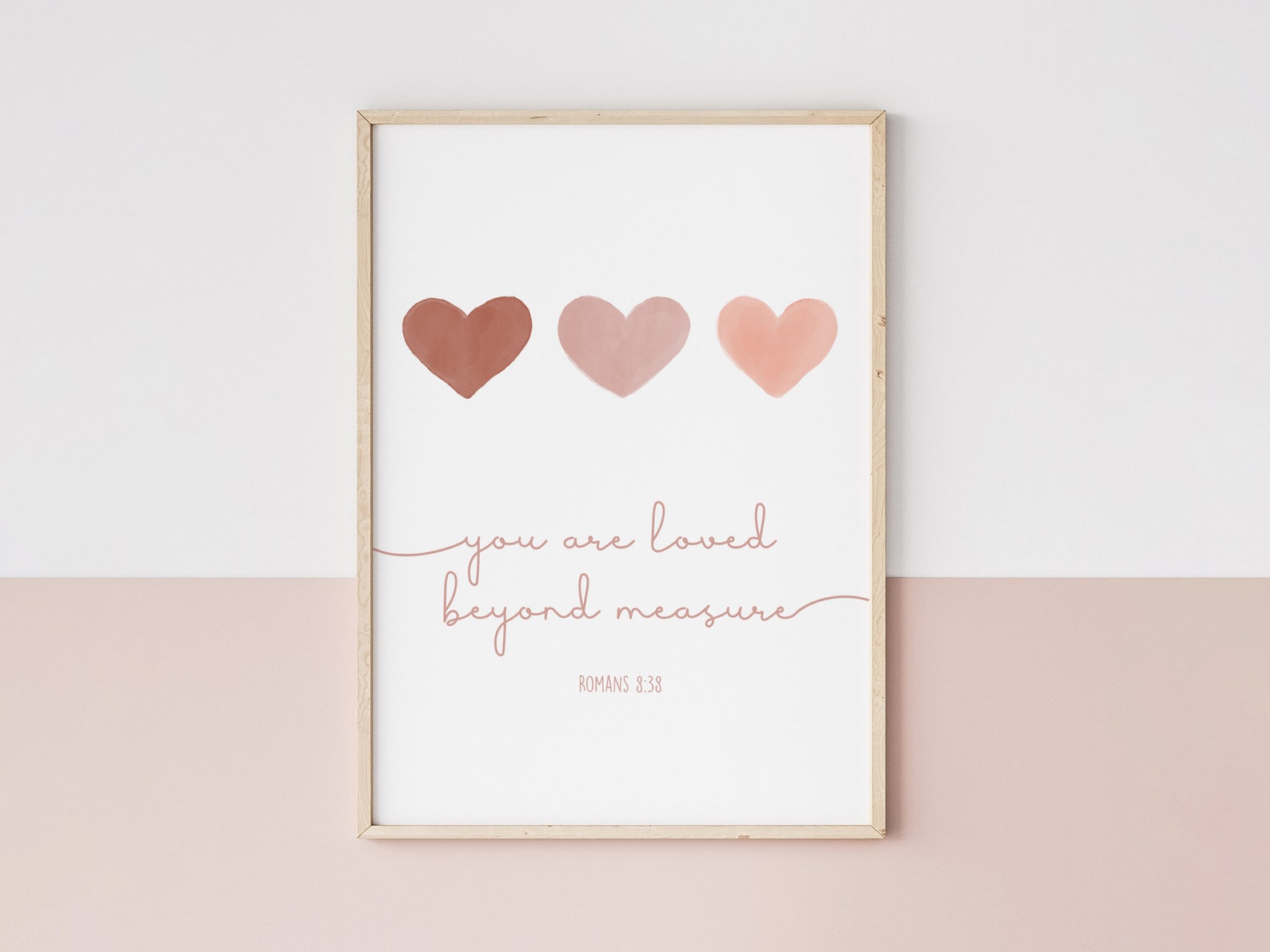 Christian Nursery Printable, Baby Girl Decor, Boho Wall Art, Kids Bible ...
