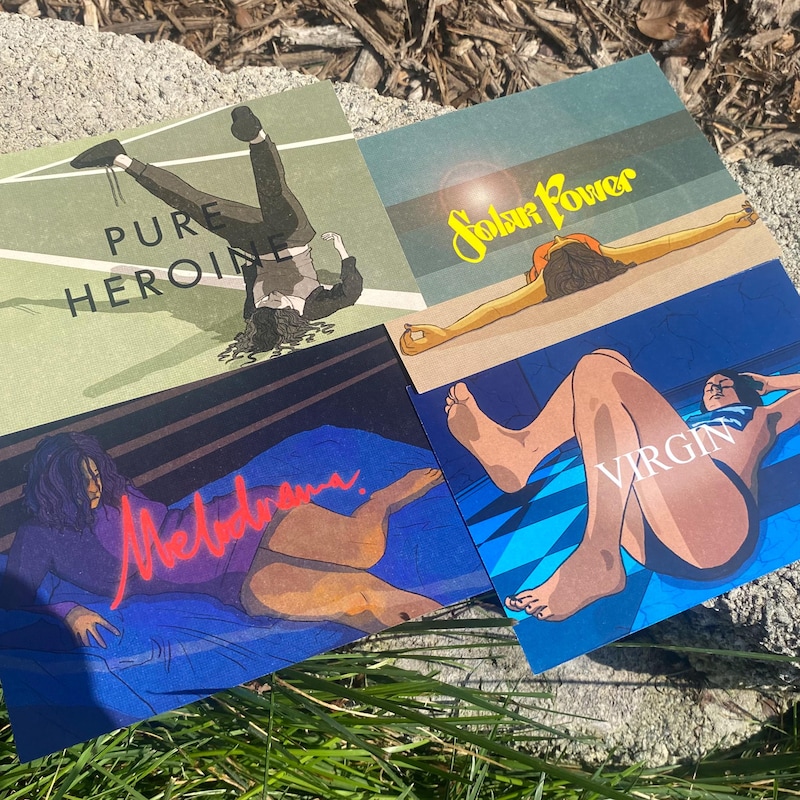 Lorde Merch Poster - Etsy