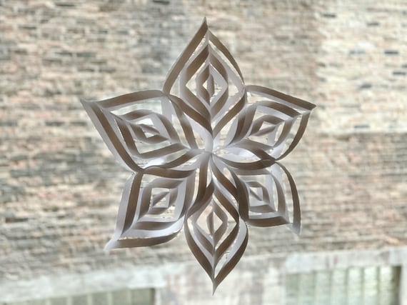 3d Snowflake Instructions