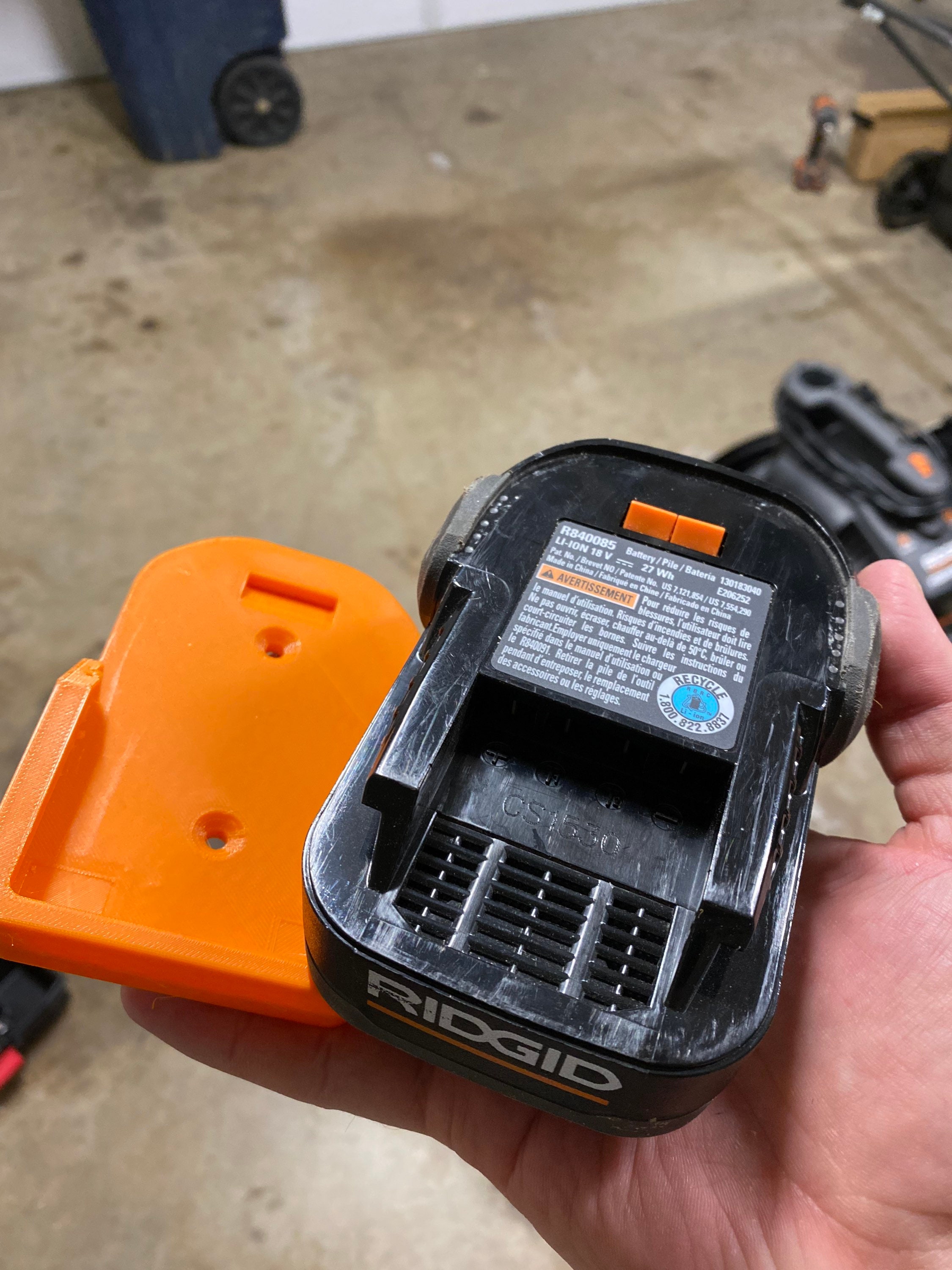 Ridgid Battery Holder - Etsy