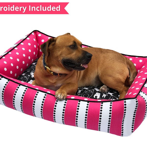 Pink Dog Bed - Etsy