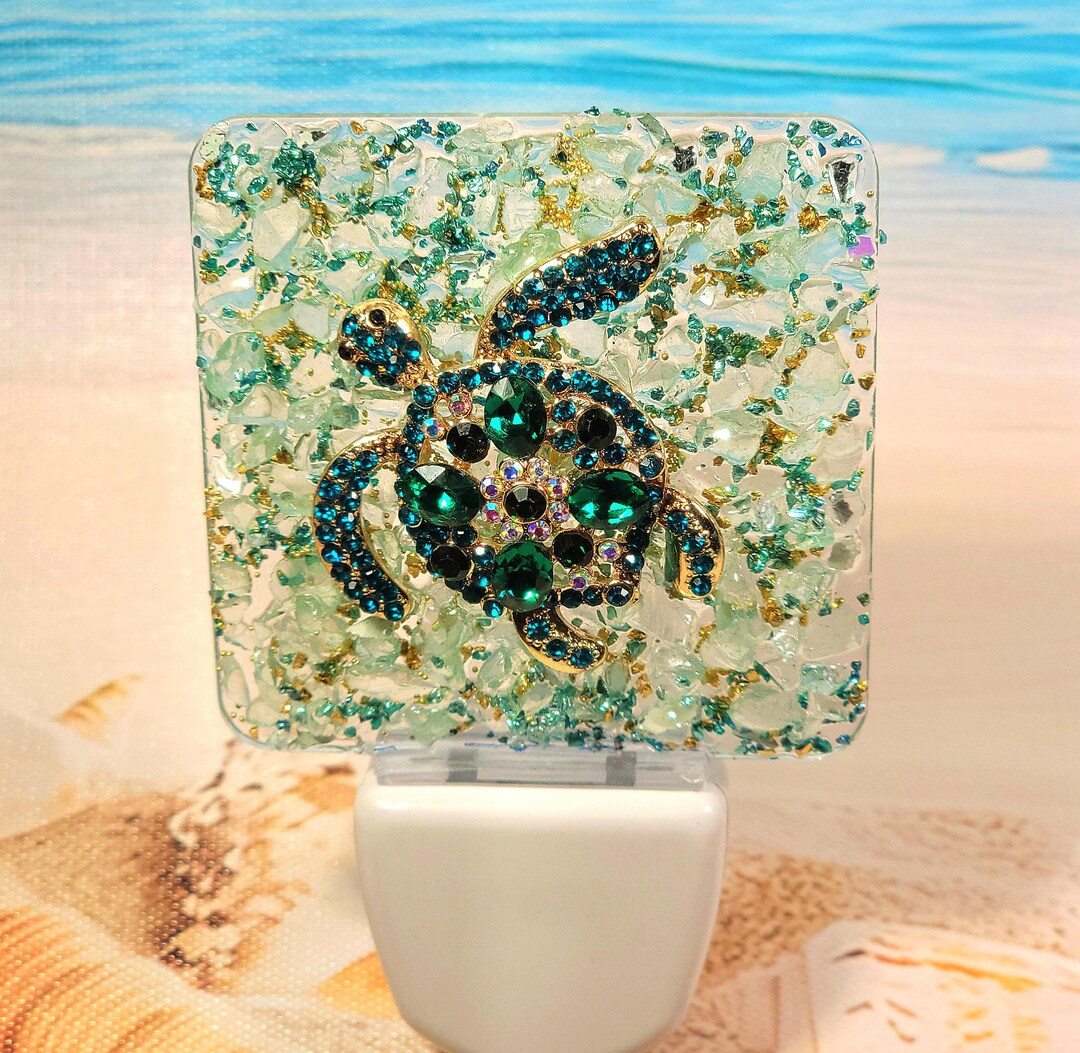 Sea Turtle LED Sensor Nightlight, Ambient Lighting Decor, Handmade ...
