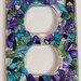Handmade Outlet Cover Featuring Real Crushed and Polished - Etsy