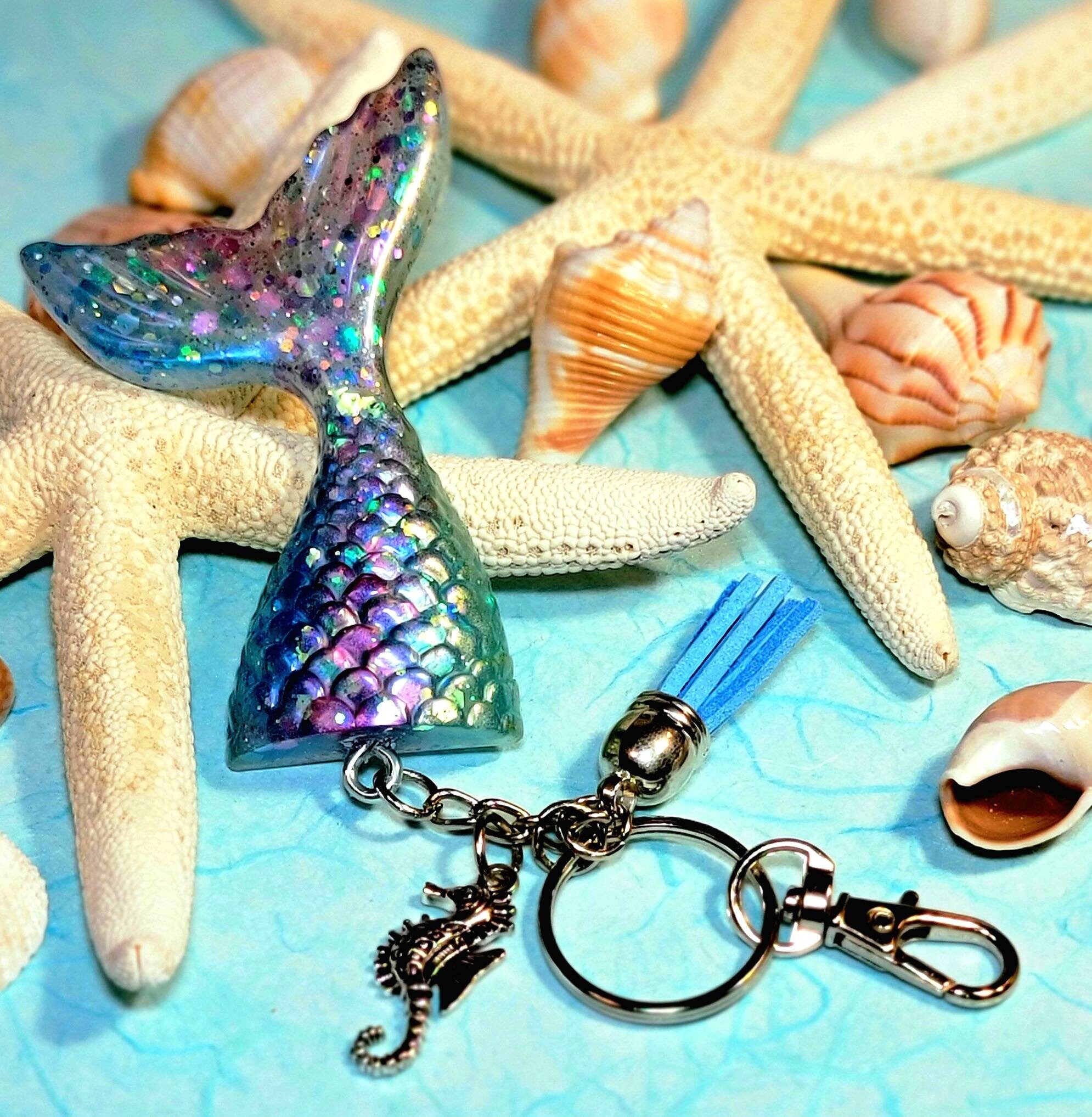 Custom Mermaid Tail Keychain Mermaid Lovers Gift Beach Life - Etsy