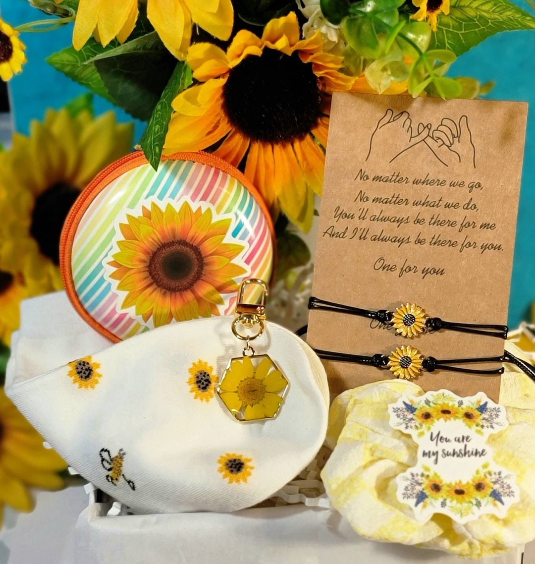 You Are My Sunflower Gift Box, Ladies Sunflower Birthday Box, Mothers ...