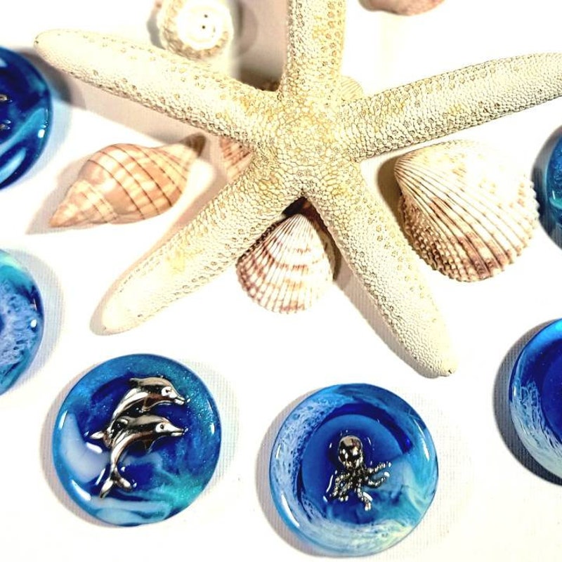 Ocean Magnets - Etsy