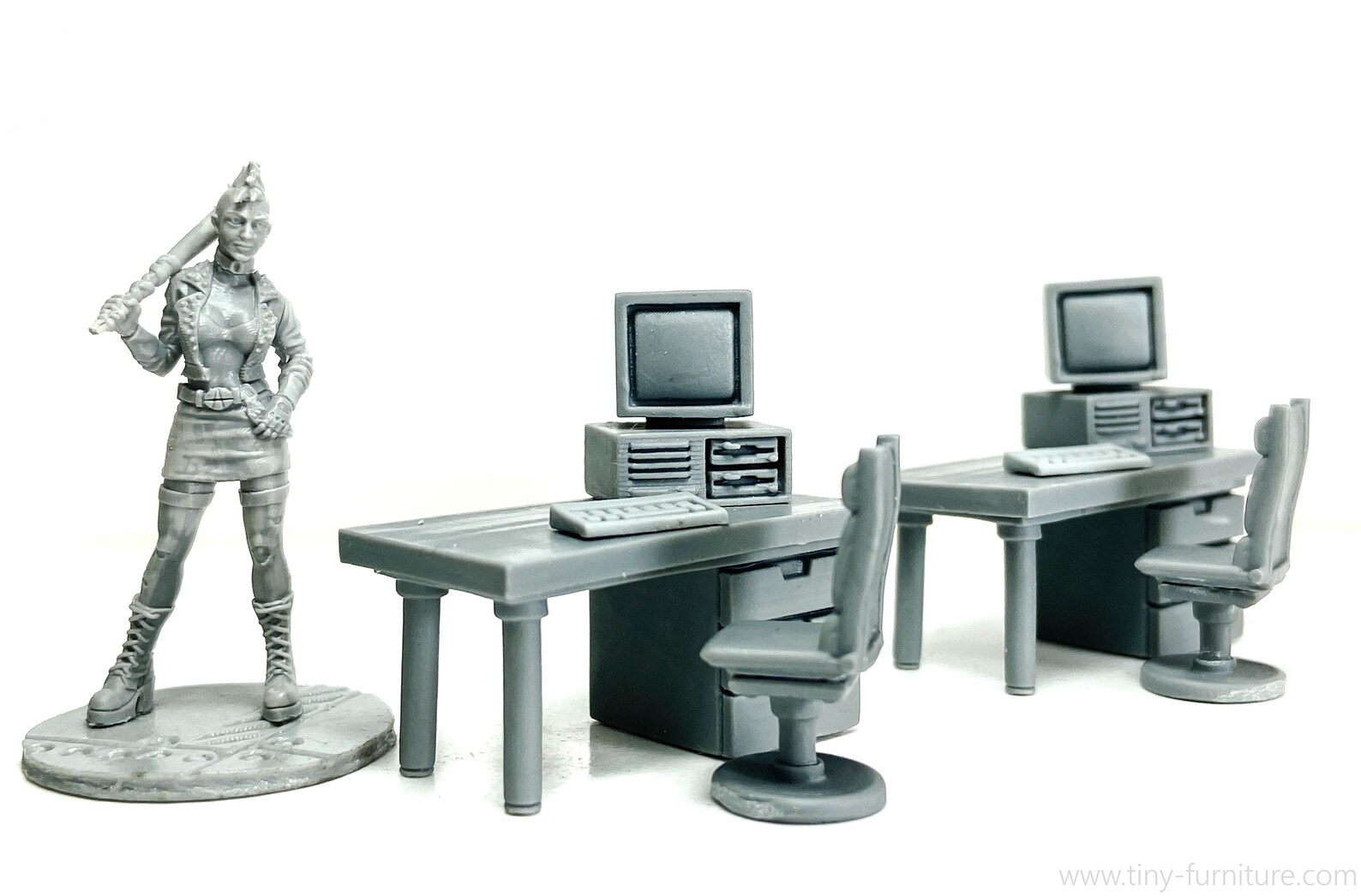 Clerks workplace Miniature DnD furniture dungeon decor | Etsy