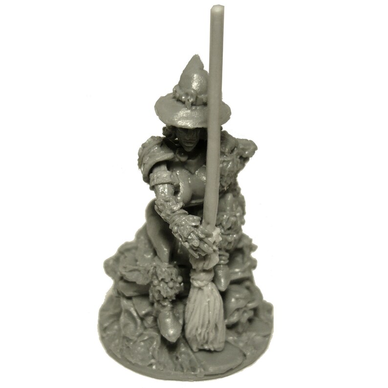 Witch of Wildlands PAINTED 28mm miniatures dungeons and | Etsy
