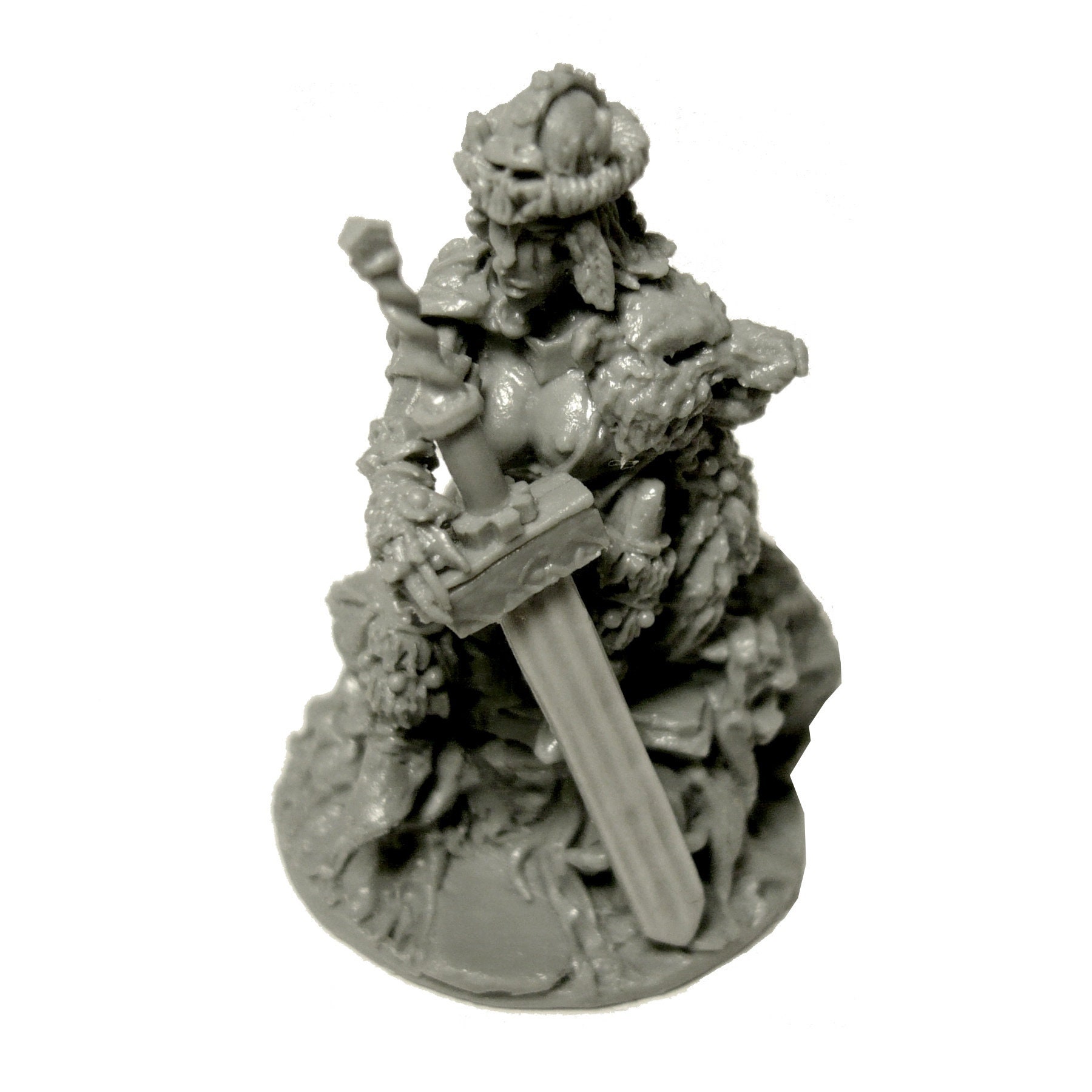 Witch of Wildlands PAINTED 28mm miniatures dungeons and | Etsy