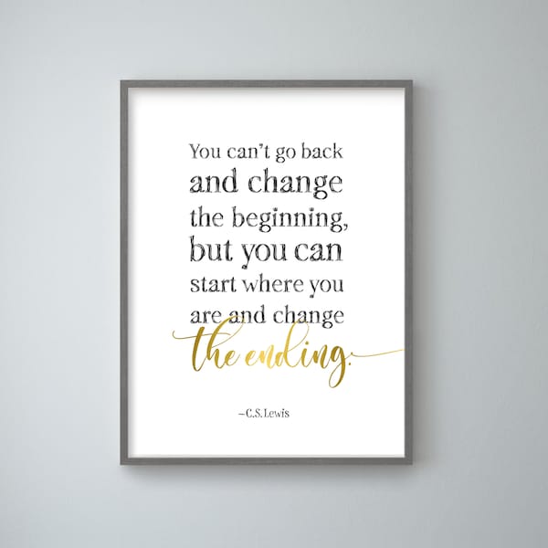 Cs Lewis Quote - Etsy