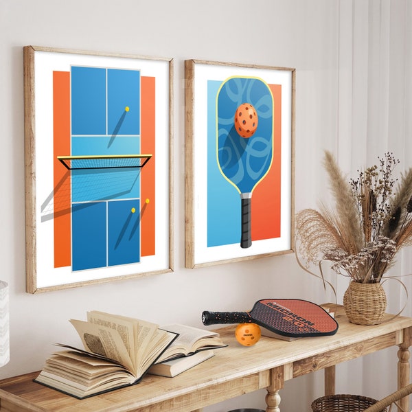 Pickleball Art - Etsy