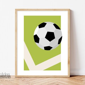 Sport Balls Wall Art Set of 6 Sport Prints Printed and - Etsy