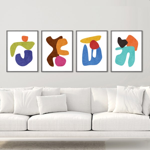 4 Piece Wall Art - Etsy