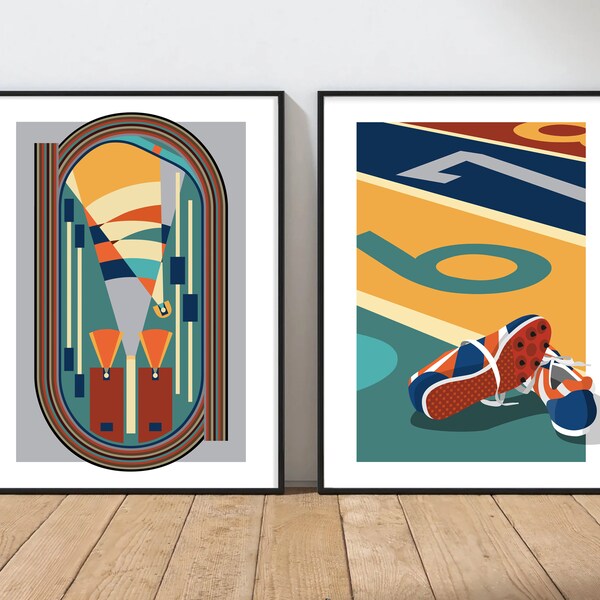 Running Poster - Etsy