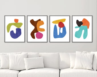 Colorful Happy Art - Etsy