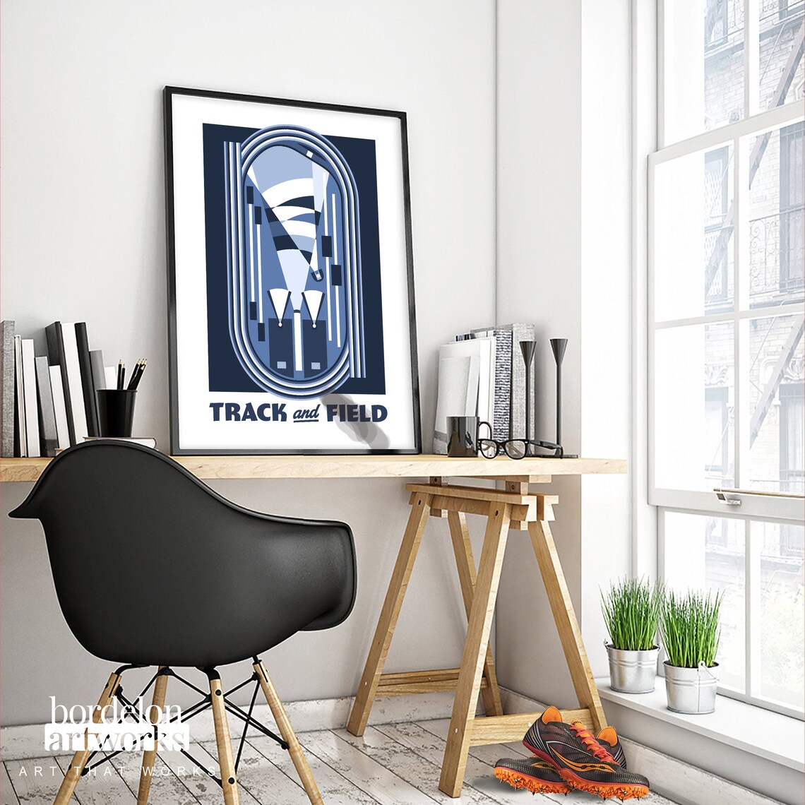 Track and Field Art Print Running Track Poster Printable Wall - Etsy