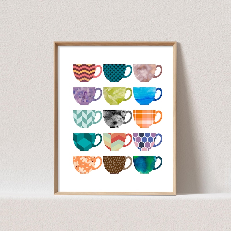 Teacup Art Print - Etsy