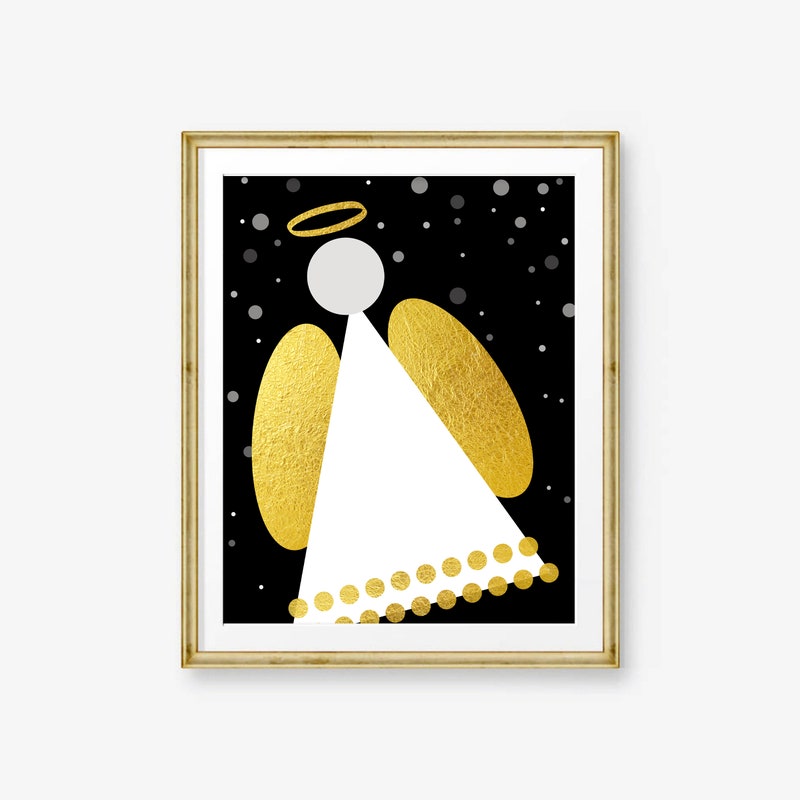 Abstract Angel Art - Etsy