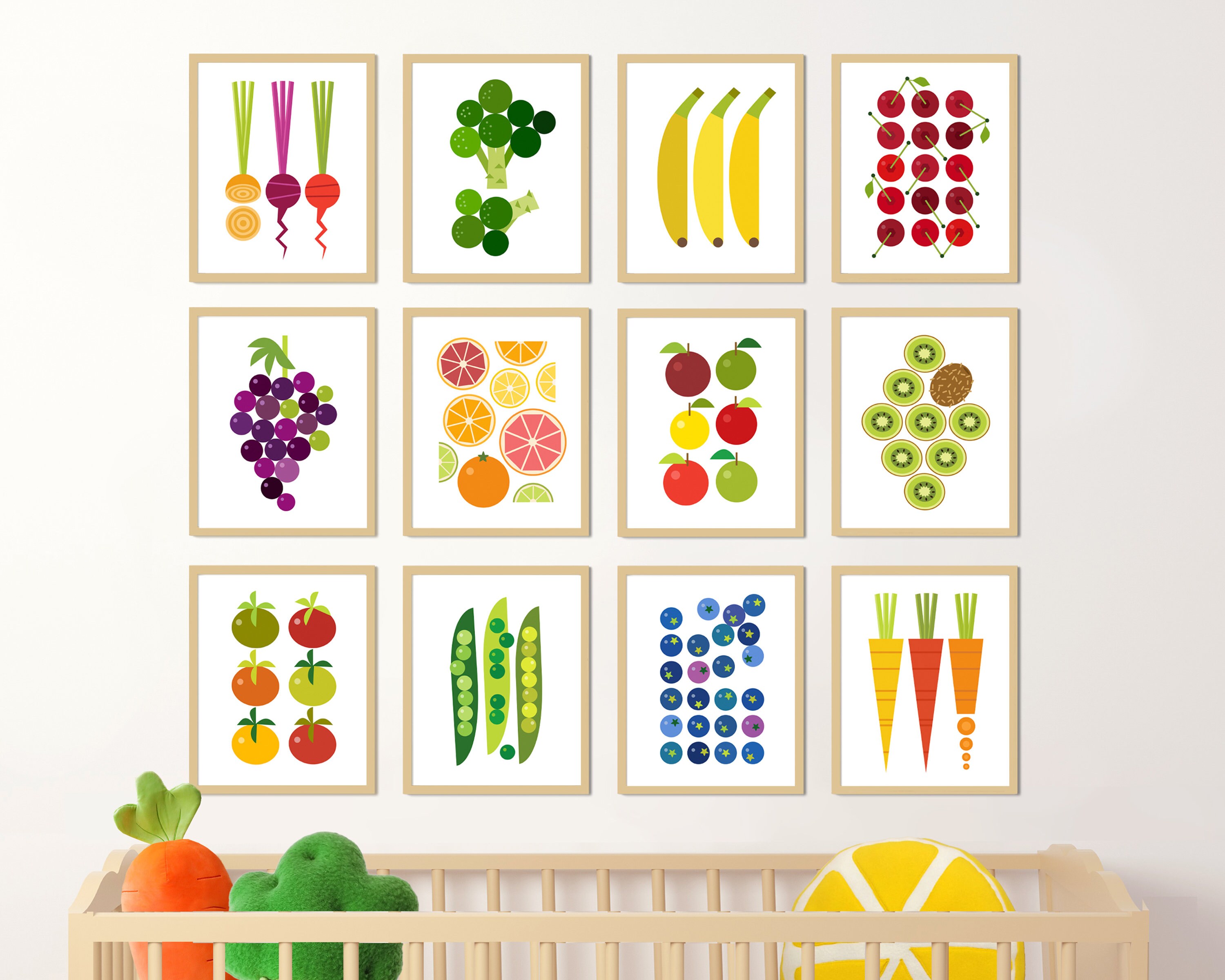 Fruit And Vegetable Art For Kids