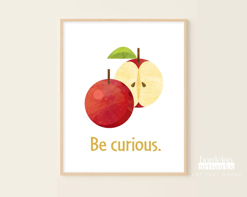 Positive Affirmation Wall Art Fruit Nursery Prints Kids Room - Etsy